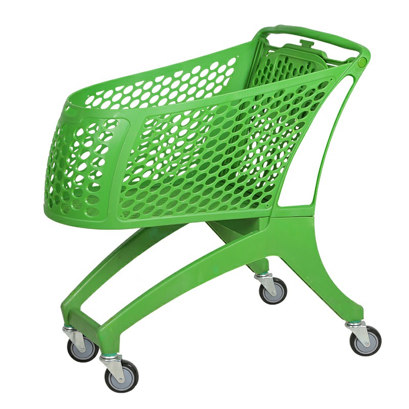 plastic shopping cart