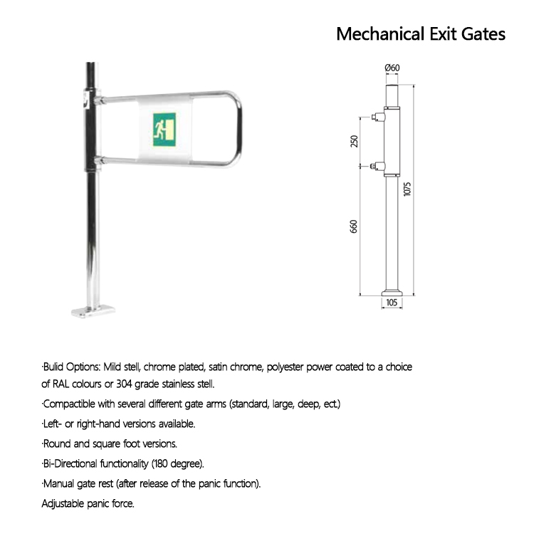 Mechanical Emergency Exit Gate - Buy Mechanical Emergency Exit Gate ...